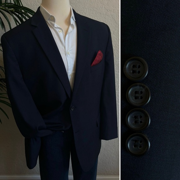 Pronto Uomo | Suits & Blazers | Pronto Uomo Mens Size 5l Blazer Navy ...